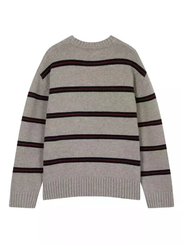 STUDIO TOMBOY Striped Sweater - Grey