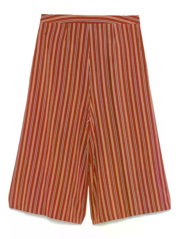 MERCI Cropped Stripe Trousers