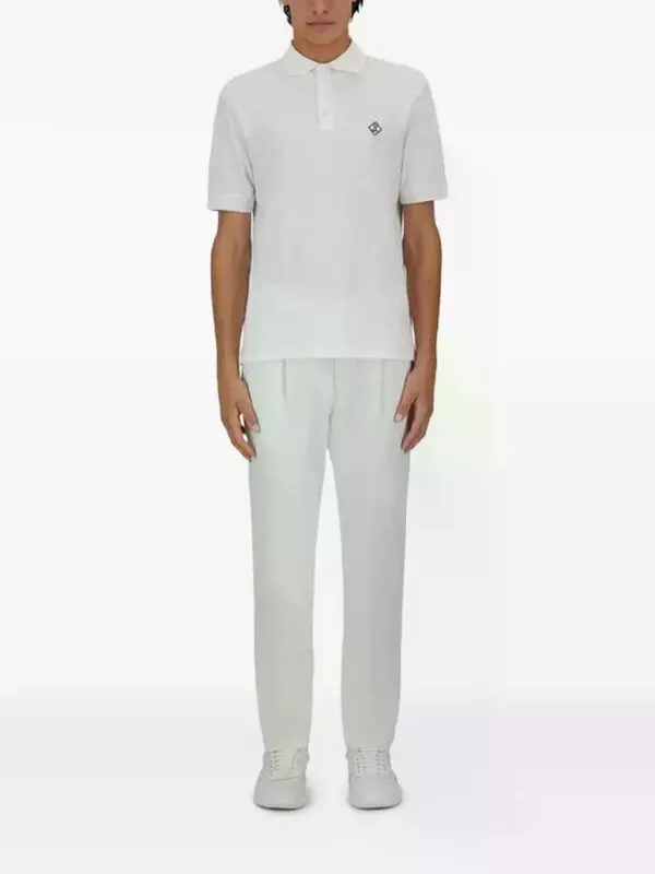 Herno Logo-embroidery Polo Shirt