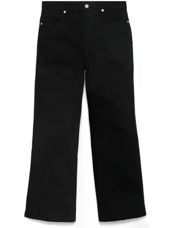 JIL SANDER Flared Leg Trousers