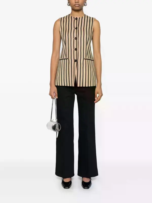 JIL SANDER Flared Leg Trousers