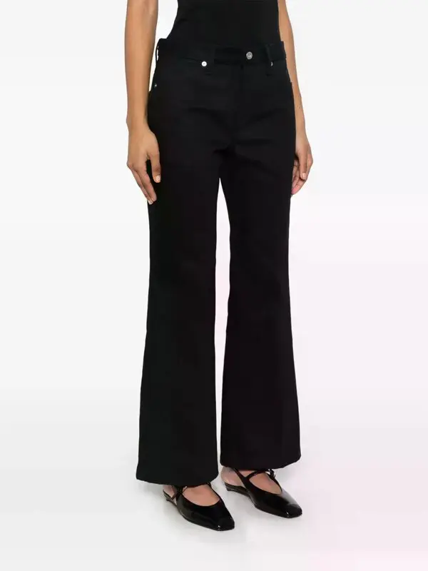 JIL SANDER Flared Leg Trousers