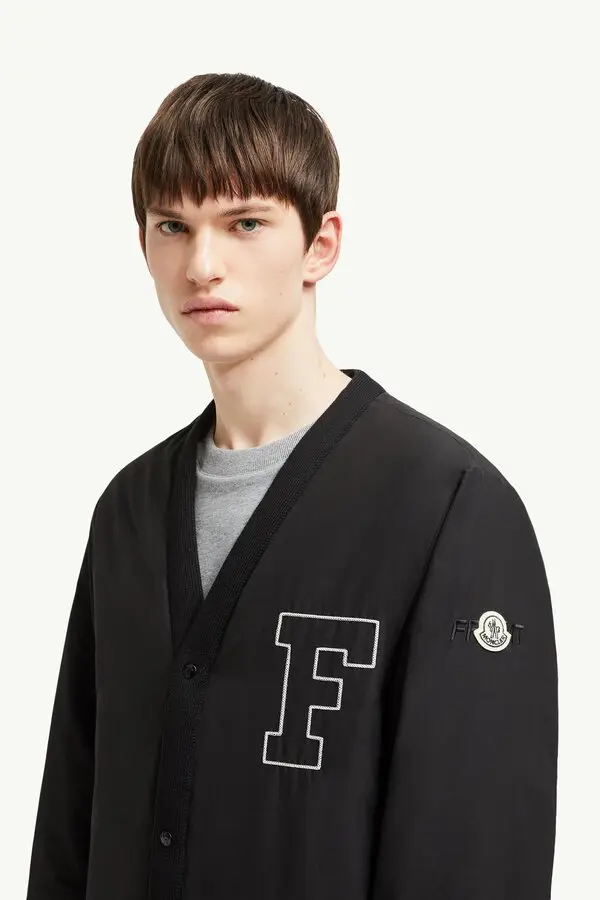 トップス MONCLER FRAGMENT ANISE JACKET 3 Moncler X Frgmt Anise Short Down Jacket - Black | Editorialist
