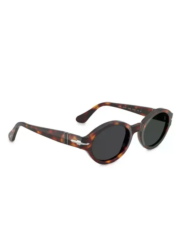 Persol Oval-frame Sunglasses - Green