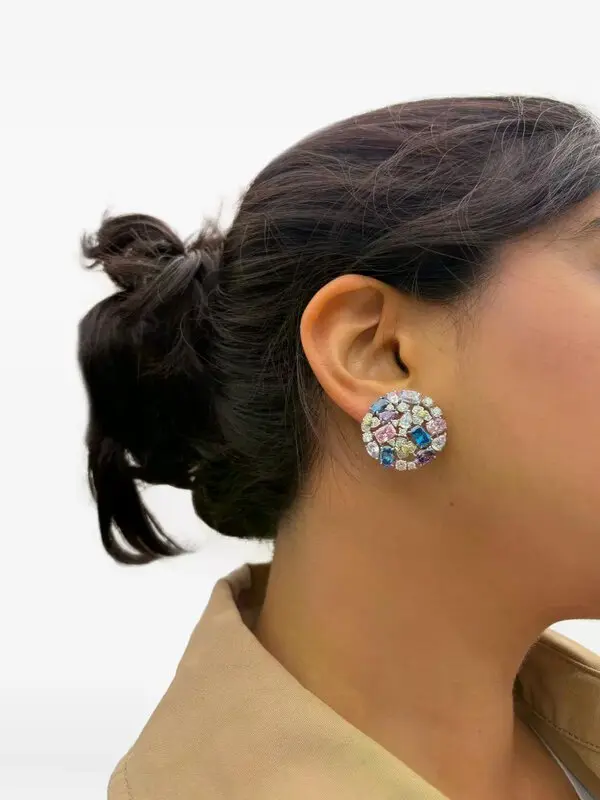 JUWELINA PARIS Lucia Sapphire Earrings