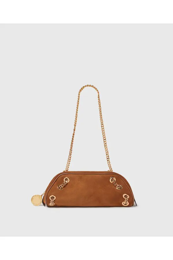 Stella McCartney Falabella Bowling Shoulder Bag - Gold