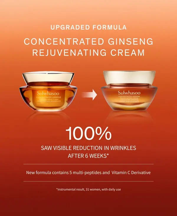 SULWHASOO Concentrated Ginseng Rejuvenating Cream - No Color