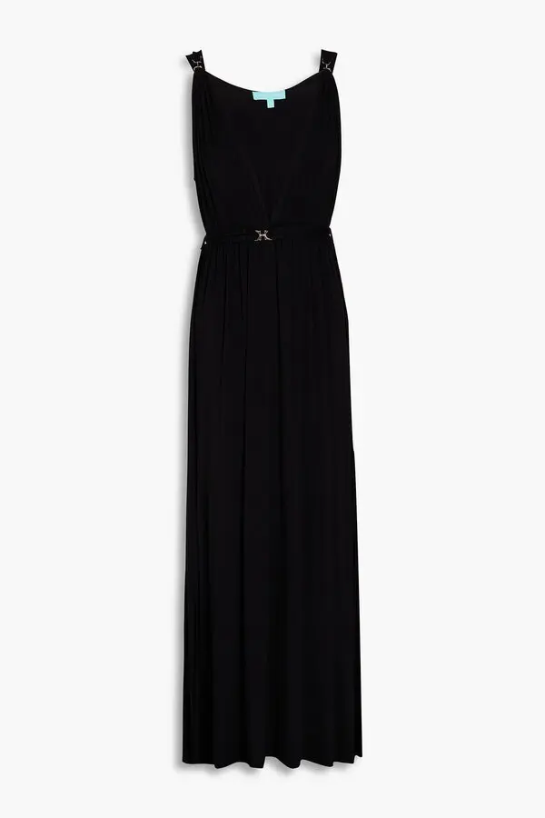 Melissa Odabash Harper Embellished Jersey Maxi Dress