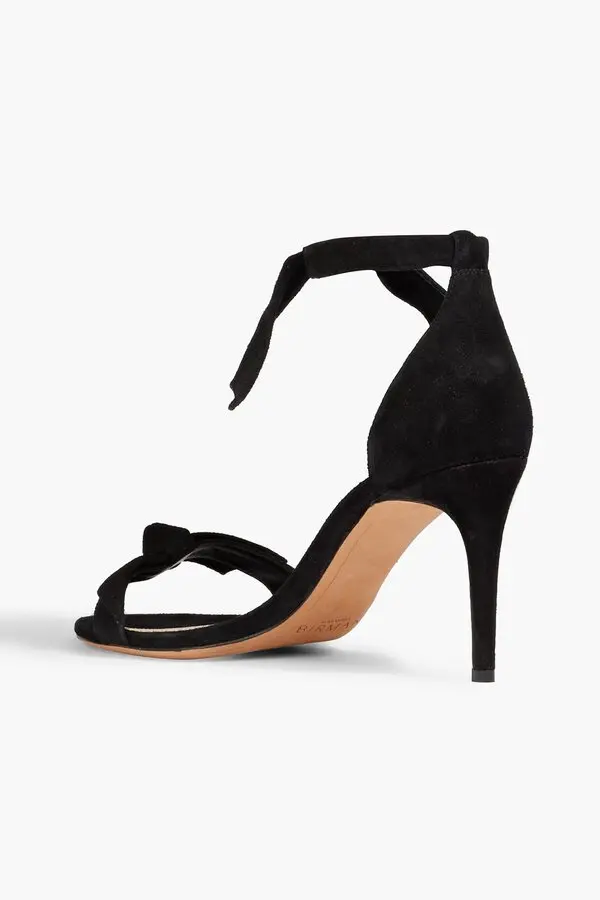 ALEXANDRE BIRMAN Clarita 75 Suede Sandals - Black