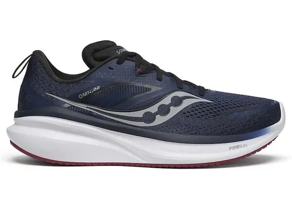 Saucony Omni 22 Athletic Sneakers - Navy Blue/currant