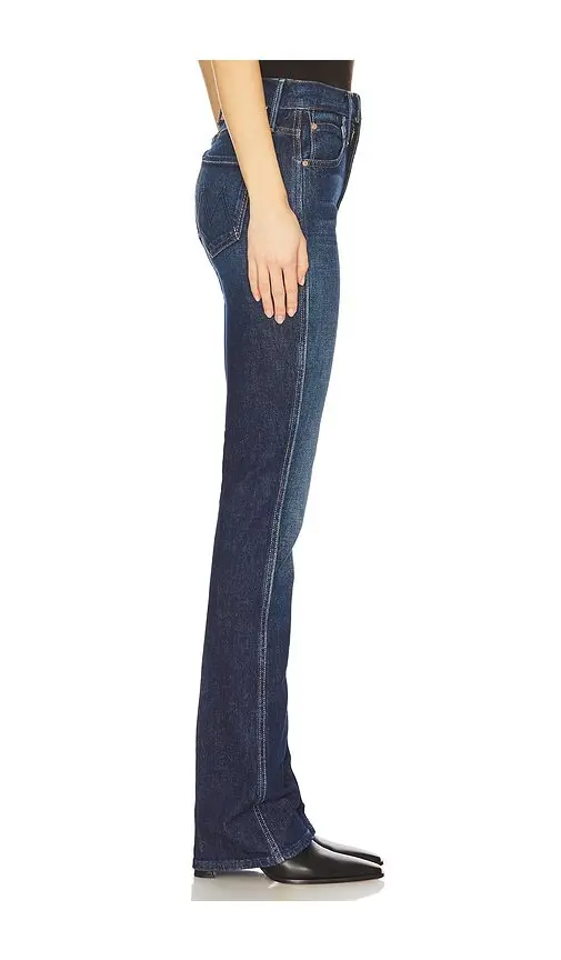 MOTHER The Mid Rise Smokin' Double Heel Jeans - Clothing Optional