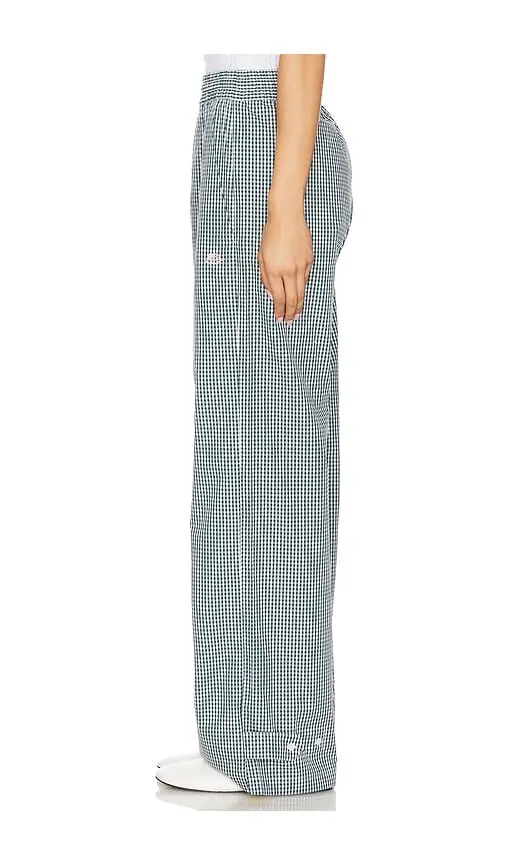 Fiorucci Gingham Logo Trousers