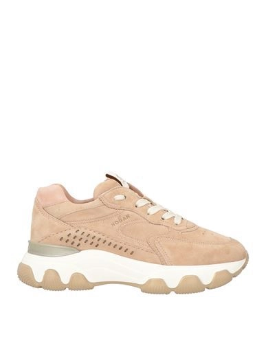 Hogan Soft Leather Sneakers - Sand