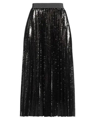 Fabiana Filippi Midi Skirt With Sequins And Tulle - Dark Green