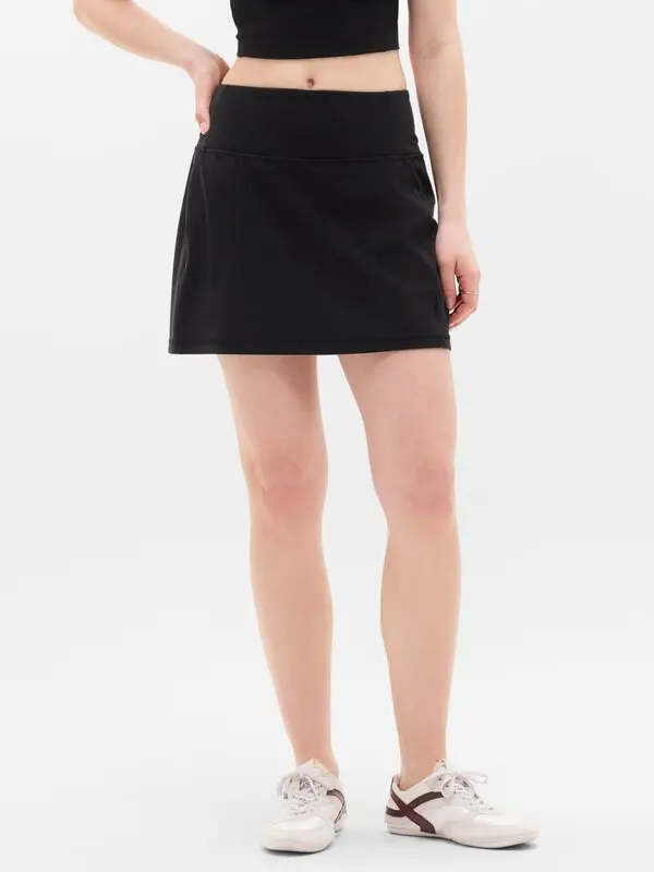 Athleta Salutation Stash High Rise Skort - Black
