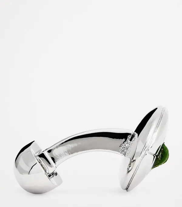 BABETTE WASSERMAN LONDON Thread-detail American Football Cufflinks