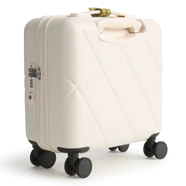 VERA BRADLEY Mini Adair Spinner Rolling Luggage - White