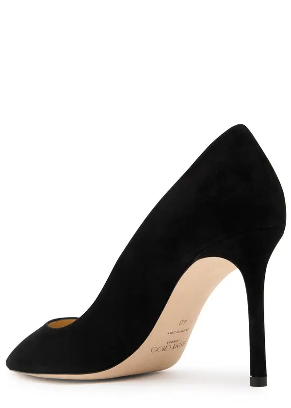 JIMMY CHOO Romy 85 Suede Pumps