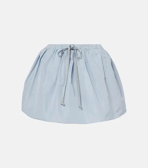 PATOU Faille Miniskirt