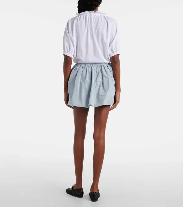 PATOU Faille Miniskirt