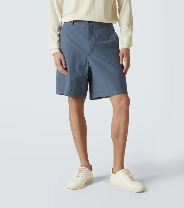 SLOWEAR Incotex Cotton-blend Bermuda Shorts