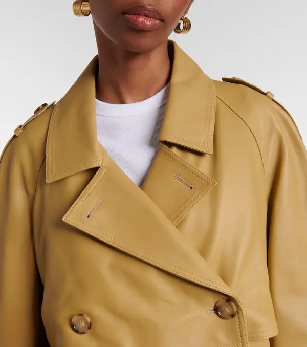 TOTEME Oversized Leather Jacket