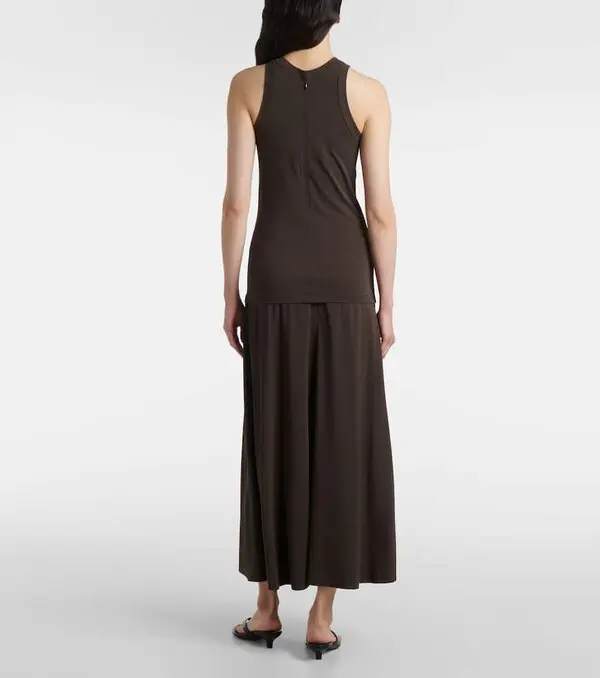 TOTEME Jersey Tank Top - Black