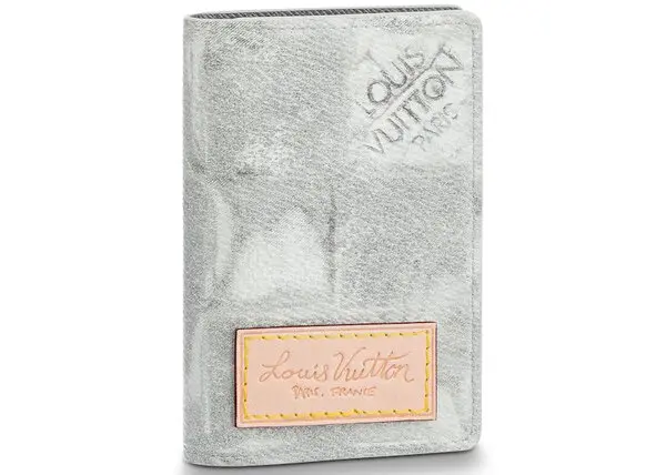 LOUIS VUITTON Pocket Organizer Damier Salt - Light Grey