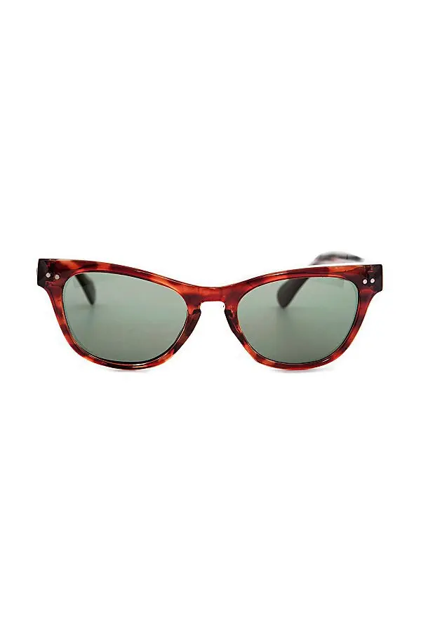 SUNGLASS MUSEUM Vintage Norma Jean Sunglasses - Brown Tortoise
