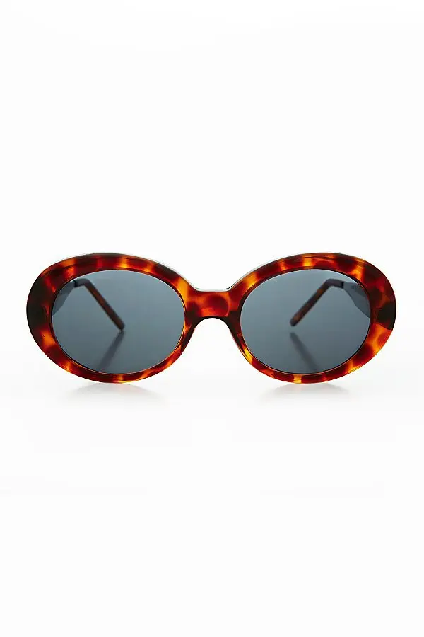 SUNGLASS MUSEUM Vintage Silva Sunglasses Selected By - Tortoise/gray Lens