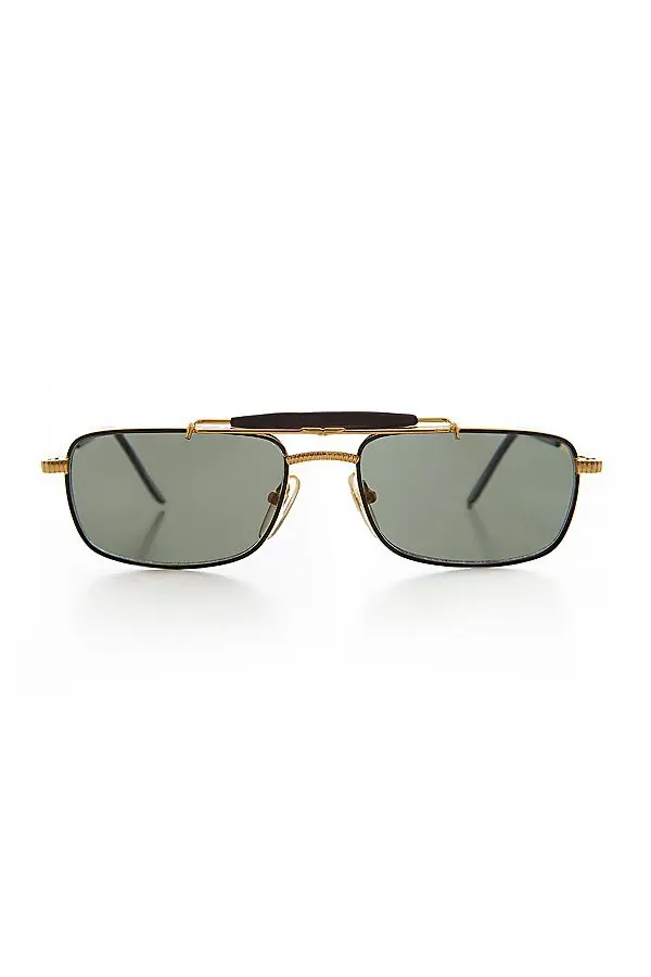 SUNGLASS MUSEUM Vintage Kit Sunglasses Selected By - Gold/black