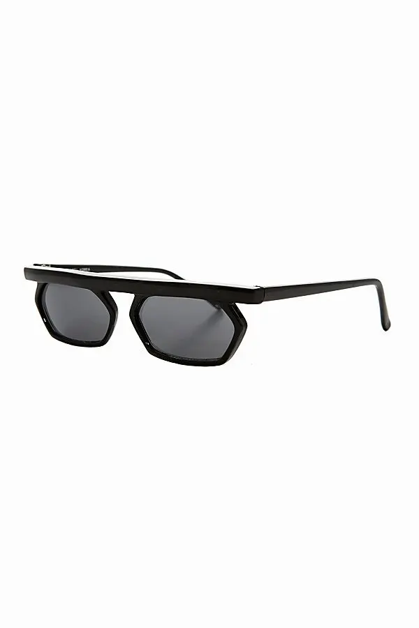 SUNGLASS MUSEUM Vintage Lestor Sunglasses - Black