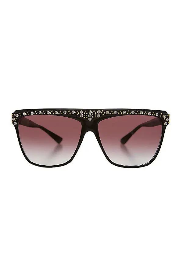 SUNGLASS MUSEUM Vintage Fifi Sunglasses Selected By - Black