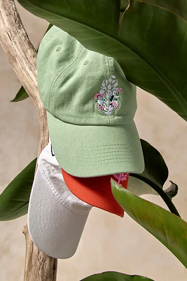 Free People Blooming Buti Baseball Cap - Cacti