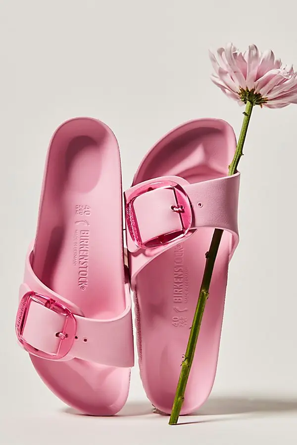BIRKENSTOCK Madrid Eva Big Buckle Sandals - Exclusive Fondant Pink