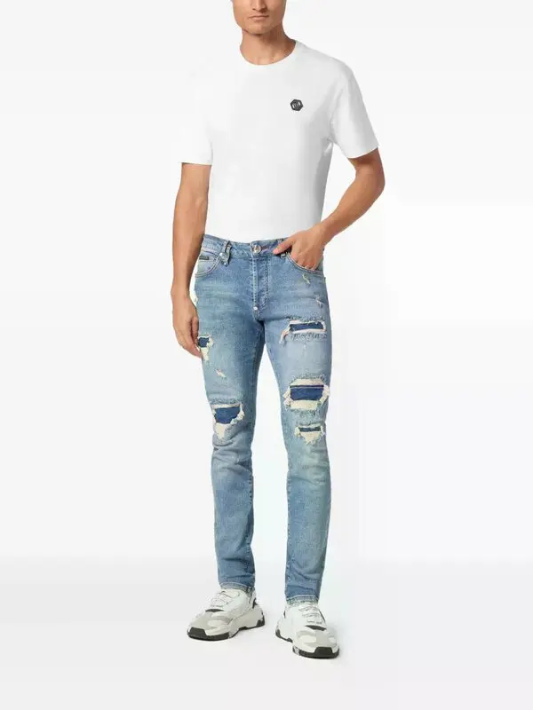 Philipp Plein Distressed-effect Jeans