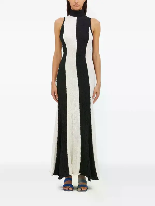 MSGM Striped Maxi Dress