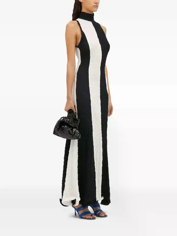 MSGM Striped Maxi Dress