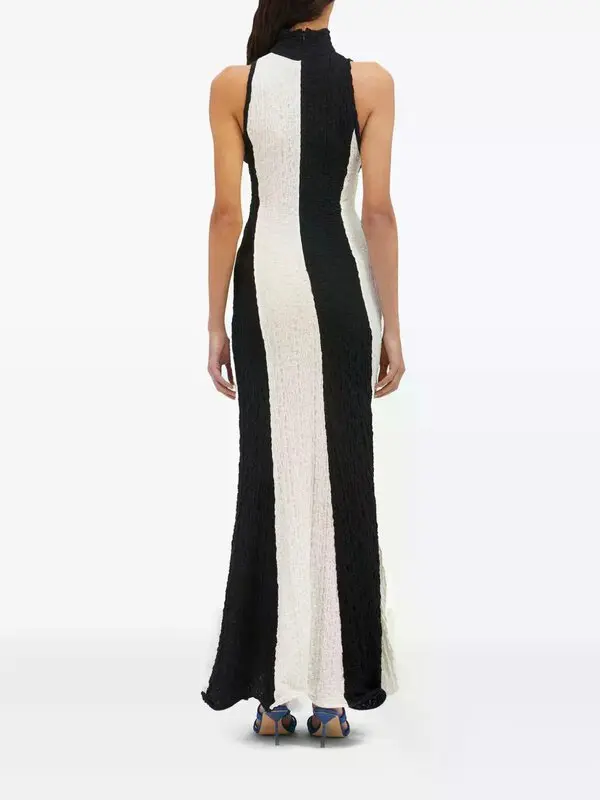 MSGM Striped Maxi Dress