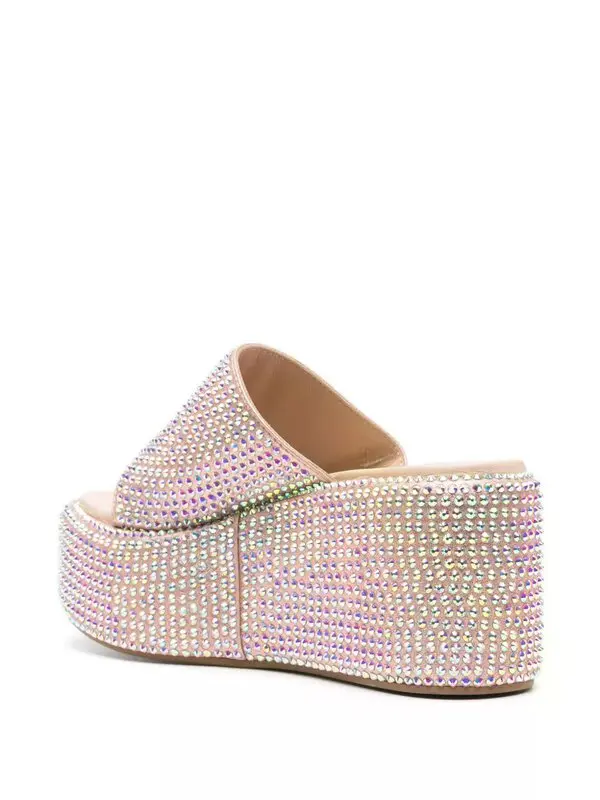 LE SILLA Aiko Platform Sandals - Pink