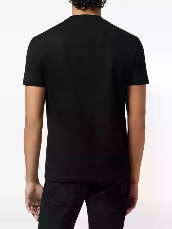 Versace Medusa Embellished T-shirt - Black
