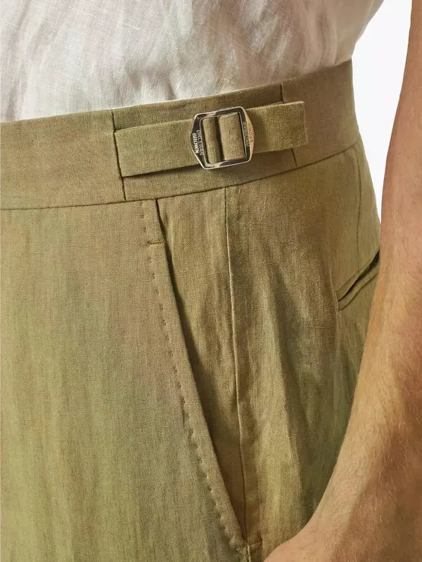 Orlebar Brown Carsyn Linen Trousers - Green
