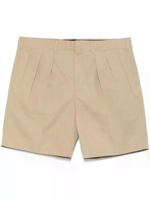TOM FORD Pleat-detail Shorts - Neutrals