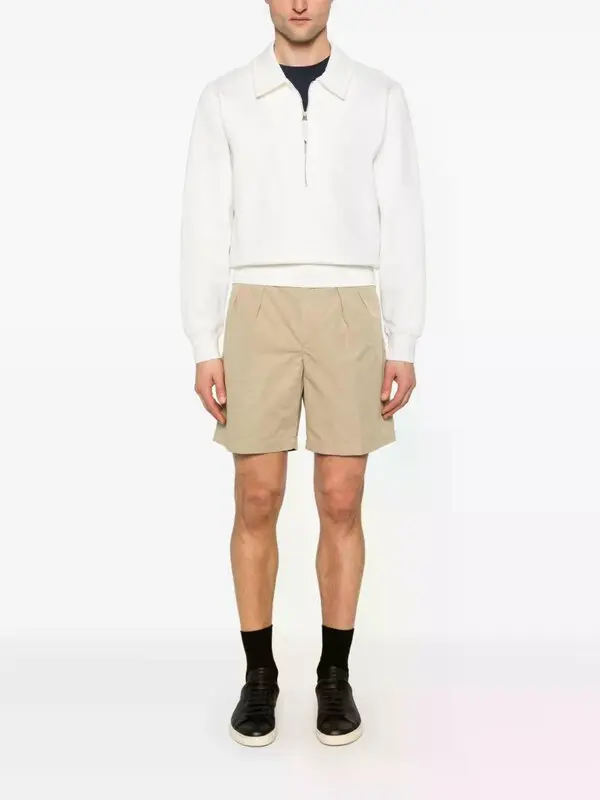 TOM FORD Pleat-detail Shorts - Neutrals