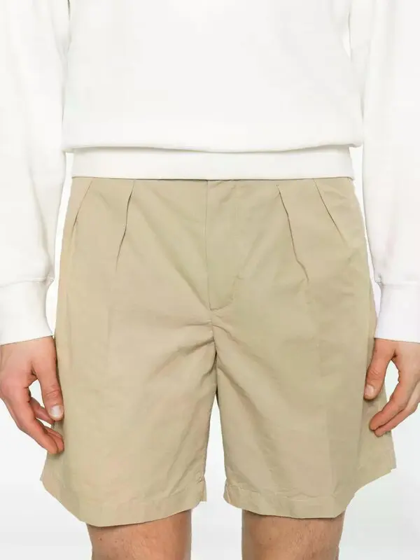 TOM FORD Pleat-detail Shorts - Neutrals