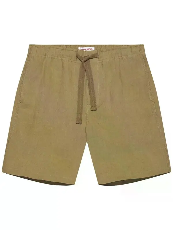 Orlebar Brown Alex Linen Shorts - Brown