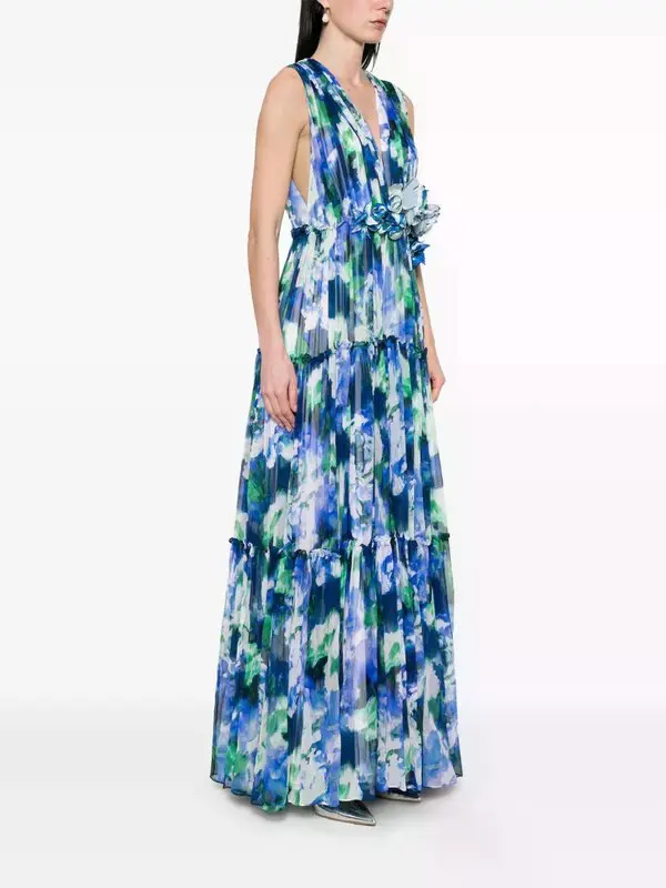 Costarellos Arella Gown - Blue