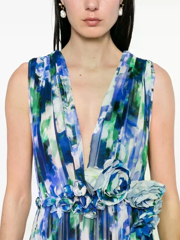 Costarellos Arella Gown - Blue