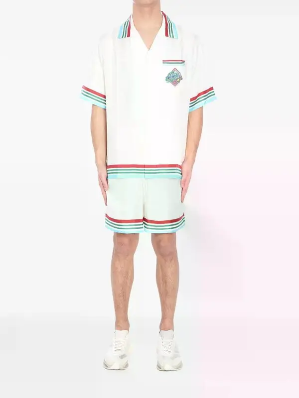 Casablanca Casa Way World Series Shirt - White
