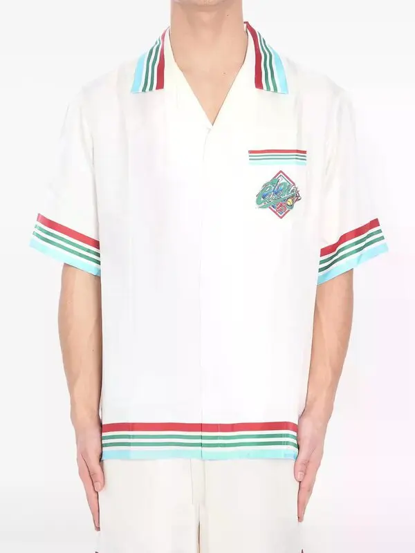 Casablanca Casa Way World Series Shirt - White